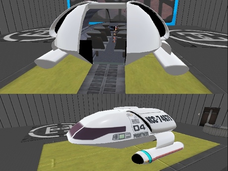 Second Life Marketplace - Type 8-A Shuttlecraft