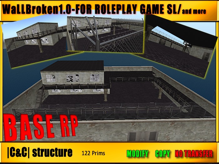 Second Life Marketplace - WallBroken Base RolePLAY