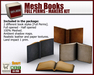 Second Life Marketplace - [iSculpt] Mesh Books Full Perms - Makers Kit