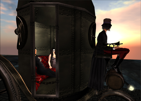Second Life Marketplace - Steampunk Carriage
