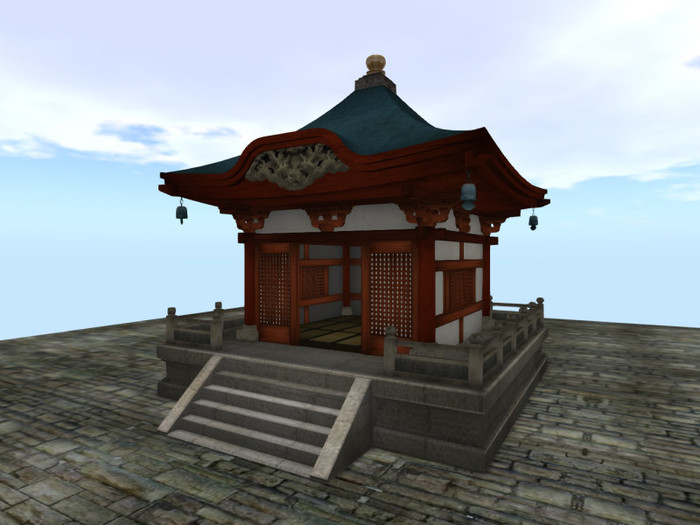 Second Life Marketplace - karahafu japanese temple Pe103