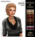 Second Life Marketplace - Amacci Hair ~ Masie - Fat Pack All Colors