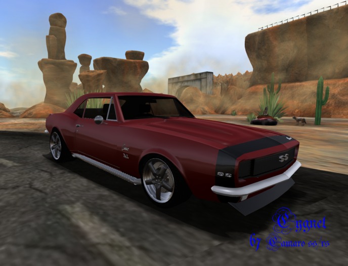 Second Life Marketplace - Cygnet 1967 Camaro SS/RS-396 Crimson