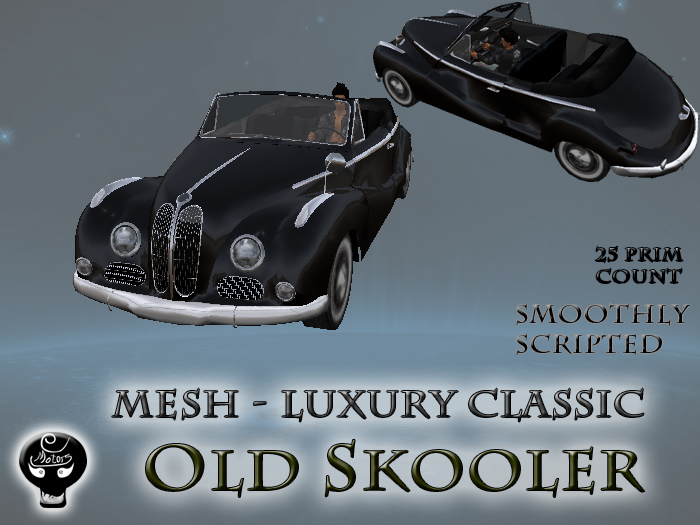 Second Life Marketplace - [E] Old Skooler - Black Luxury Classic
