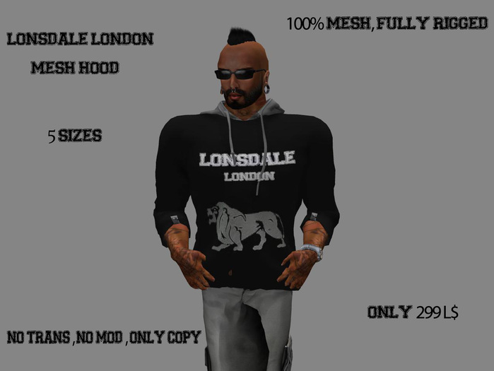 Second Life Marketplace - Lonsdale London Hood