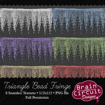 Second Life Marketplace - -Brain Circuit Designs- Triangle Beads