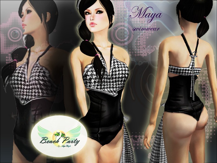 Second Life Marketplace - Maya Angels - Maya swimwear **NEW SWIMWEAR WITH MESH BRACELETS**