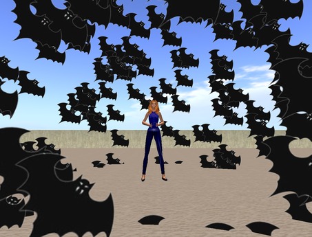 Second Life Marketplace - ESM bat particle emitter poofer (wear)