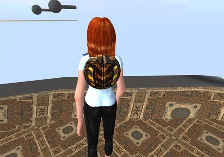 Second Life Marketplace - Vintage-Futuristic Collapsible Jetpack