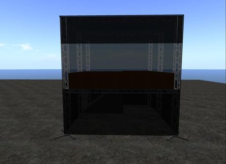 Second Life Marketplace - stage sound tower black