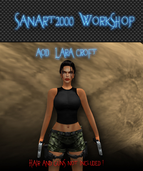 Second Life Marketplace - SW - AOD Lara Croft Avatar [Demo]