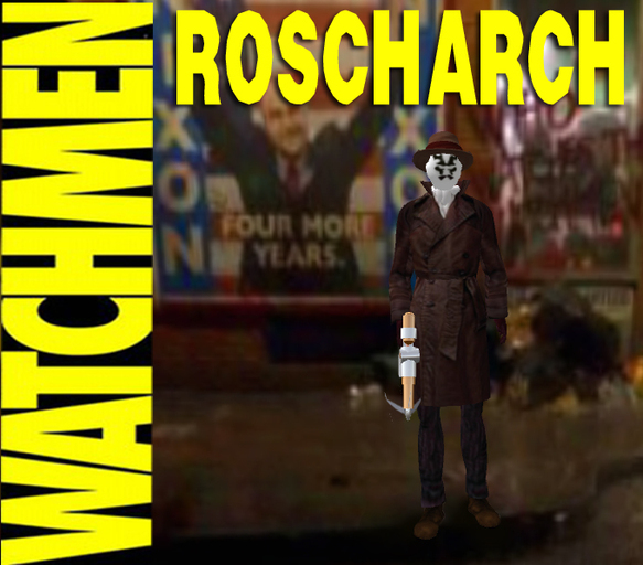 Second Life Marketplace - Roscharch avatar, fantasysci-fi-movie costume ...