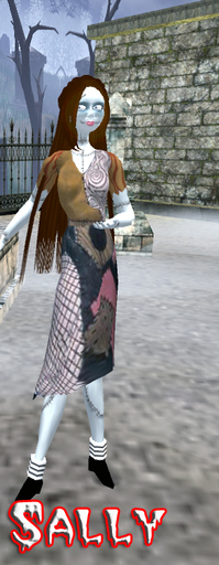 Second Life Marketplace - Sally avatar, horror-gore -halloween-movie ...