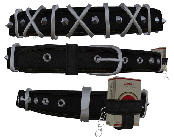Second Life Marketplace - TW>Leather Belt V3