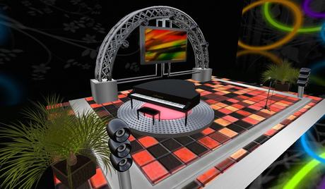 Second Life Marketplace - Stage concerts design