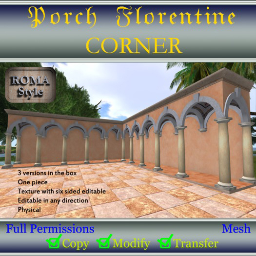 Second Life Marketplace - FULL PERMISSIONS - DORIC ARCADE