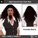 Second Life Marketplace - A&A Darrel Hair Dark Red (Special Color ...