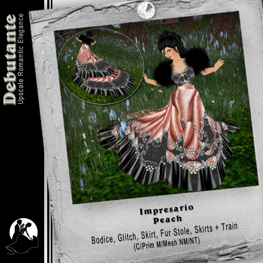 Second Life Marketplace - *Deb* Impresario (Boxed) Peach