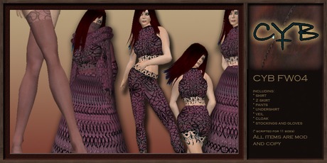 Second Life Marketplace - A11 Box Free Woman CYBs Medieval Clothes