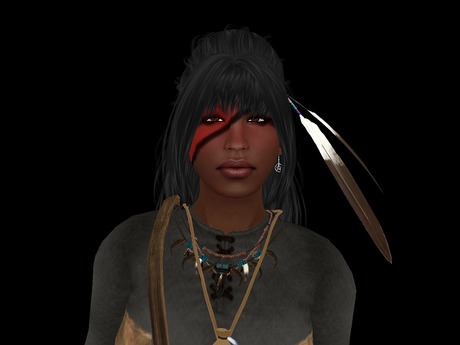 Second Life Marketplace - Half Red Warpaint