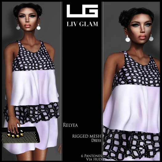 Second Life Marketplace - [LIV Glam] Boutique-Spring 2013-Relyea Ruffle ...