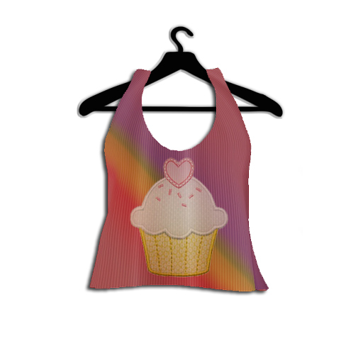 Second Life Marketplace - + gash + mesh rainbow cupcake shirt adorable ...