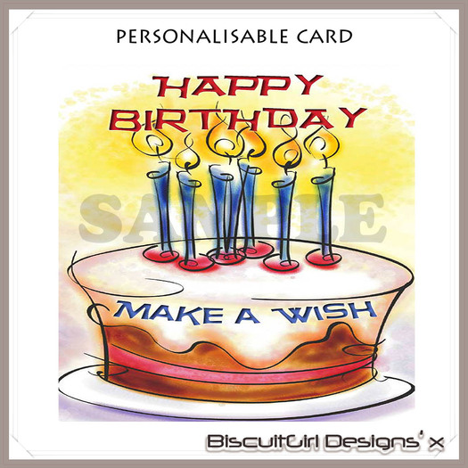 Second Life Marketplace - Personalisable Birthday Card