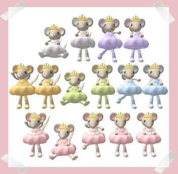 Second Life Marketplace - Full Perm scripted Cute Dancing Mouse kit for ...