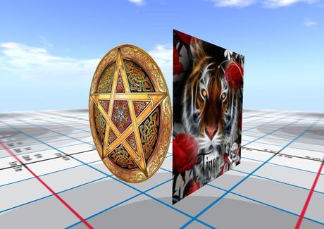 Second Life Marketplace - [TRD] Texture - Circle Pentacle (alpha, full ...