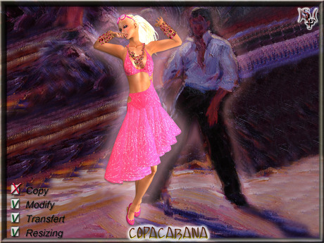 Second Life Marketplace - )S( COPACABANA (EVE V8.4)