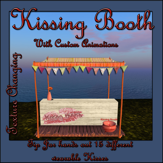 Second Life Marketplace Kissing Booth