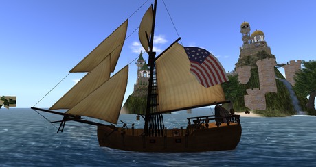 Second Life Marketplace - Antelope Class Sloop