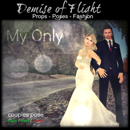 Second Life Marketplace - Demise of Flight : My Only : Couples Pose
