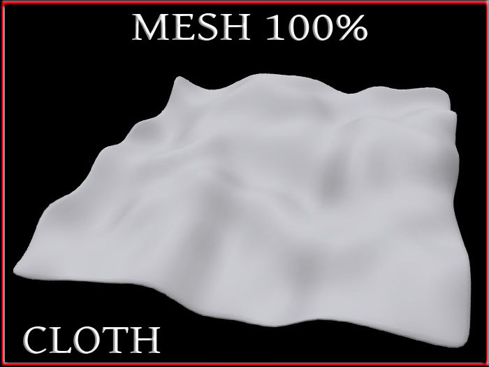 Second Life Marketplace - T-3D Creations [CLOTH No.14] MESH - Full Perm