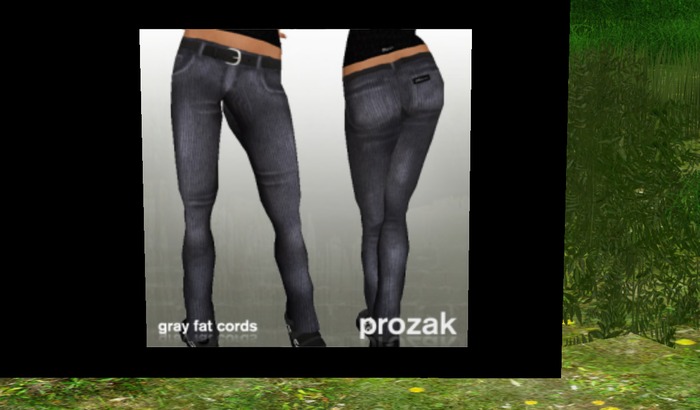 Second Life Marketplace - PROZAK - Gray fat cords