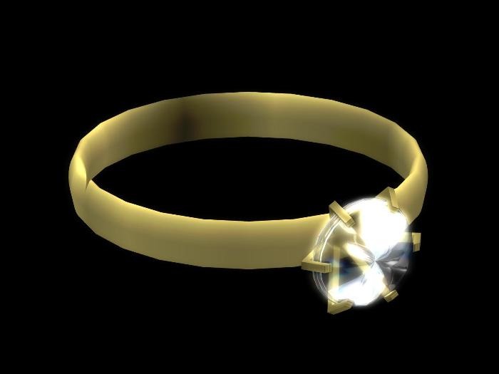 Second Life Marketplace - Engagement Ring, Six-Prong Setting ...
