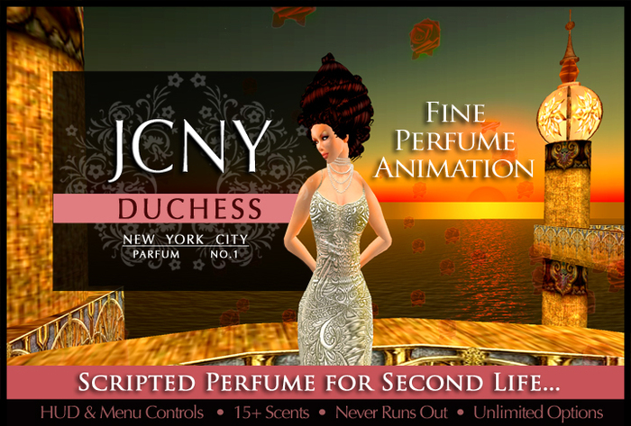 Second Life Marketplace - JCNY - DUCHESS, Scripted Perfume with HUD ...