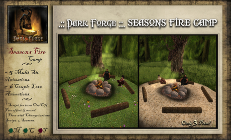 Second Life Marketplace - .:: Dark Forge ::. Seasons Fire Camp