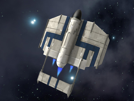 Second Life Marketplace - Second Hand Droids - CloakShape Fighter (VCS)