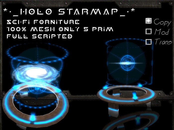Second Life Marketplace - [New Arts] Holo Starmap