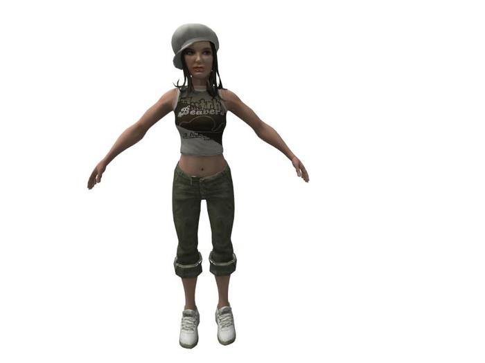 Second Life Marketplace Ghetto Girl 26 Prims
