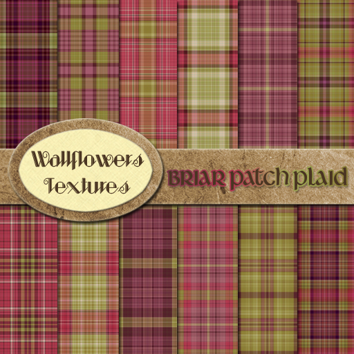 Second Life Marketplace - *Wallflowers* Briar Patch Plaid