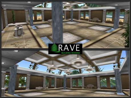 Second Life Marketplace - Rave - Regal Small White Building (Perfect ...