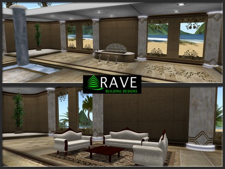 Second Life Marketplace - Rave - Regal Small White Building (Perfect ...