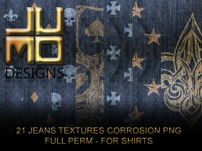 Second Life Marketplace - .:JUMO:. Jeans Chemise Textures