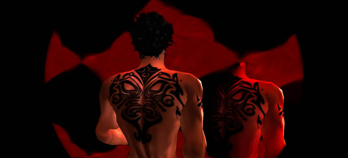 Second Life Marketplace - Tribal Back Tattoo