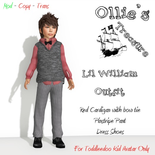 Second Life Marketplace - [OT] Lil William Outfit - Red
