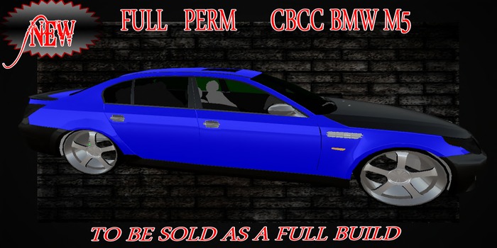 Second Life Marketplace - CBCC BMW M5(BOX)
