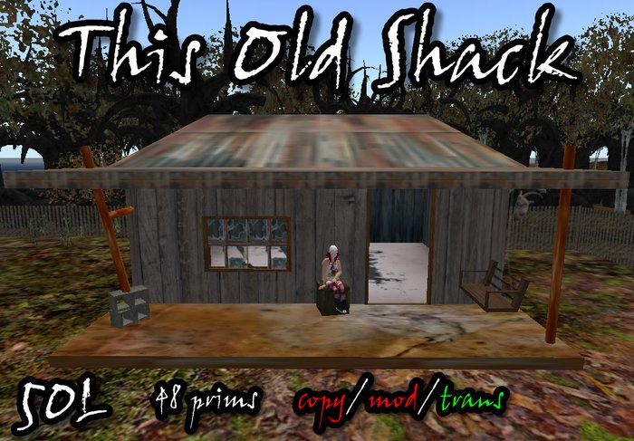 Second Life Marketplace - Hillbilly Hearts - This Old Shack (BOXED)