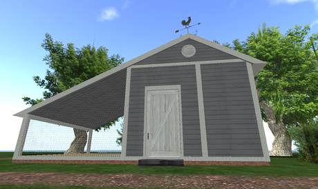 Second Life Marketplace - Chicken coop (Cape Cod)